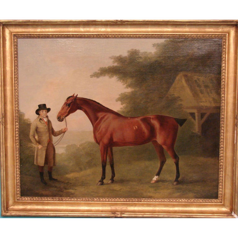 Oil on canvas attributed to John Boultbee at 1stDibs