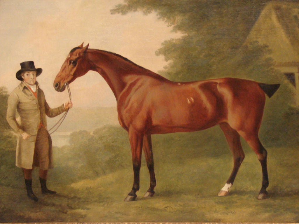 Oil on canvas attributed to John Boultbee at 1stDibs