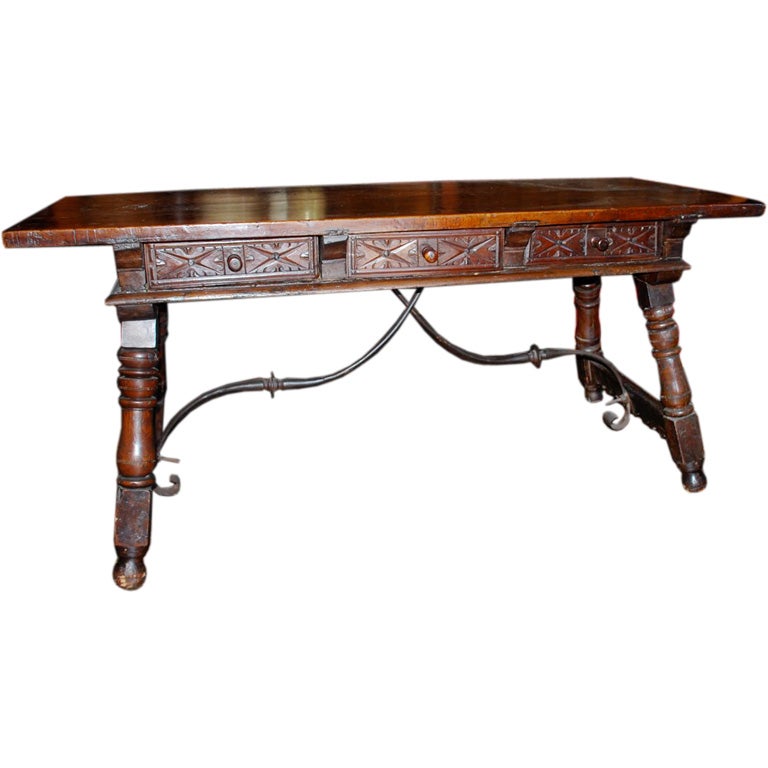 17th Century Spanish Library Console Table at 1stDibs