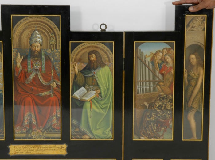 English Biblical Triptych at 1stDibs
