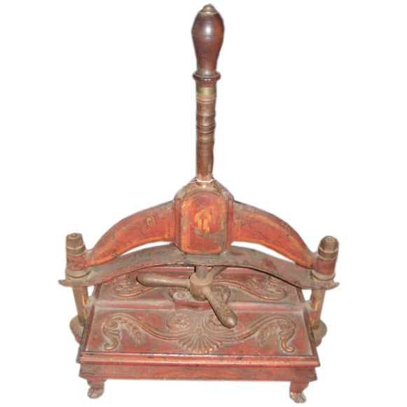 BOOK PRESS For Sale at 1stDibs