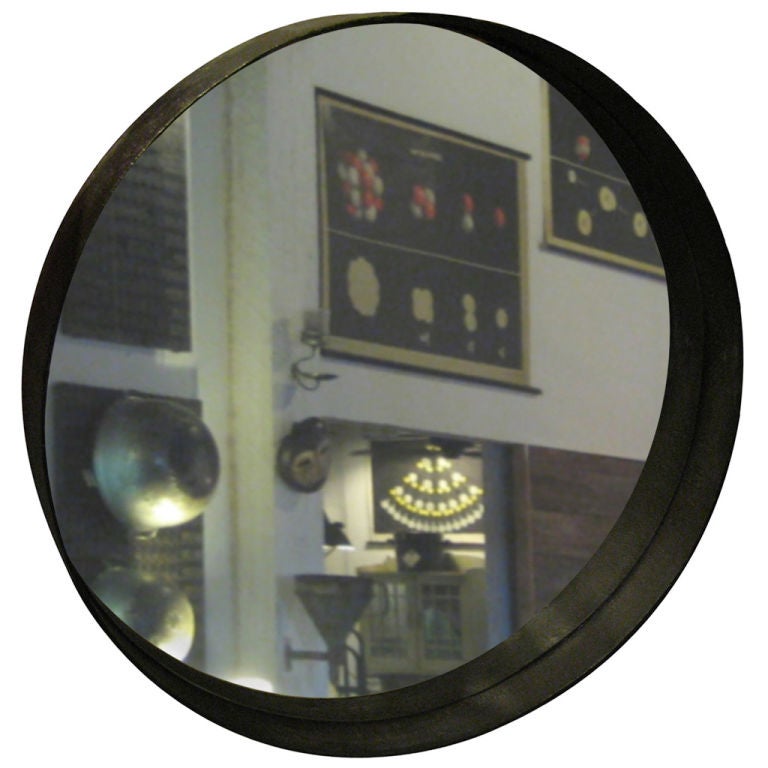 Round Mirror For Sale at 1stDibs