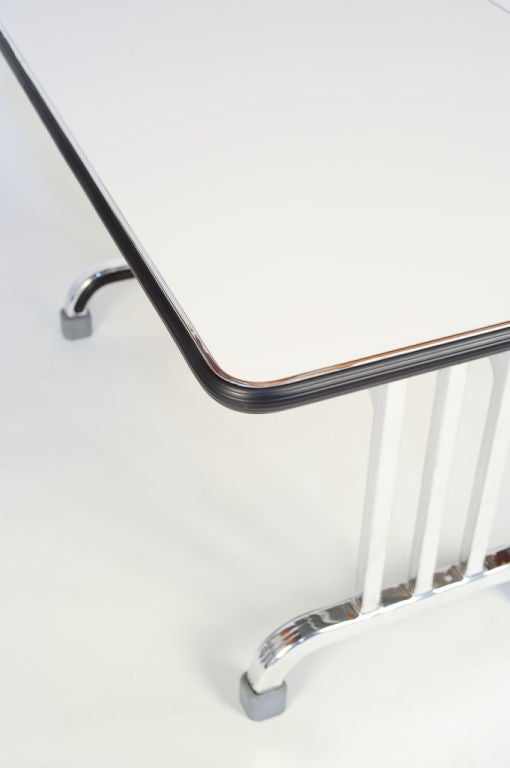 Industrial Design Writing Table by General Fireproofing at 1stDibs