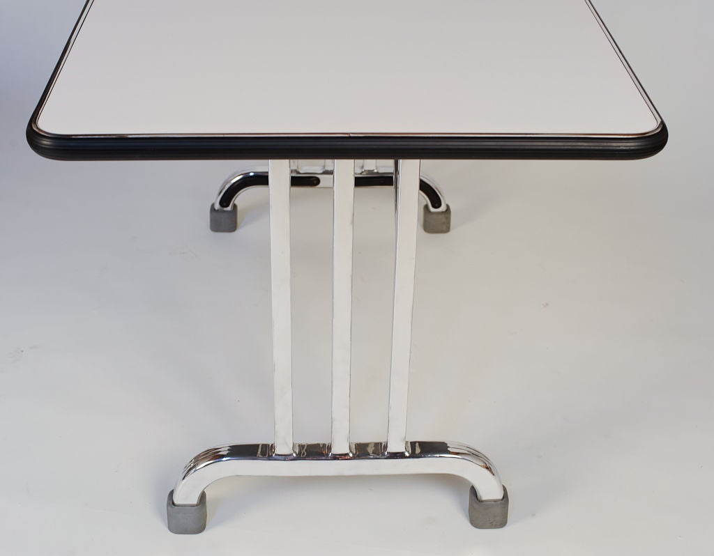 Industrial Design Writing Table by General Fireproofing at 1stDibs