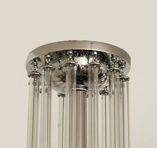Important Art Deco Theater Chandelier by Edward Caldwell For Sale at ...