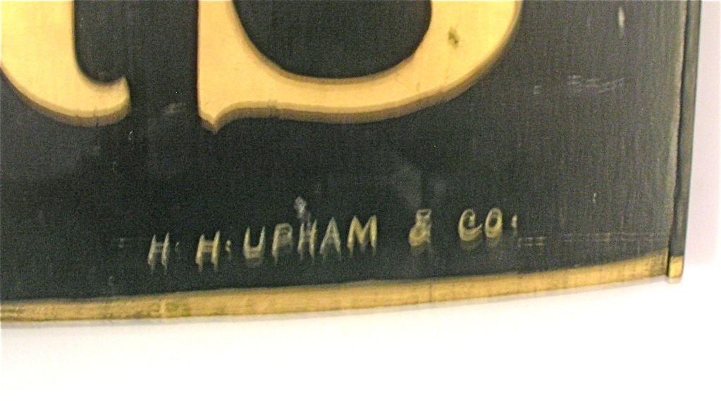 Folk Art Trade Sign From 1876 Centennial Celebration at 1stDibs