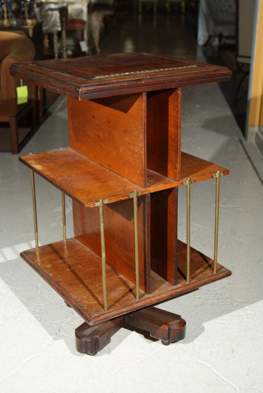 Revolving Bookcase Antique at 1stDibs | antique revolving bookcase ...