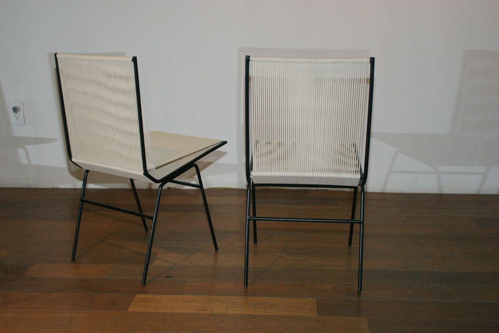 Alan Gould String Chairs (Set of 6), for Hilda Lipkin, c.1952 at 1stDibs
