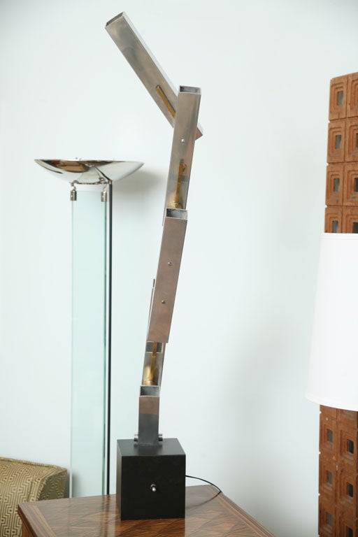 Curtis Jere Kinetic Lamp at 1stDibs | kinetic lamps, curtis jere lamp