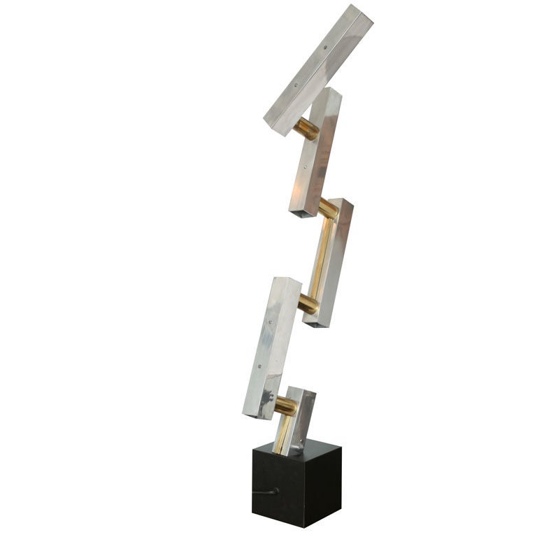Curtis Jere Kinetic Lamp at 1stDibs | kinetic lamps, curtis jere lamp