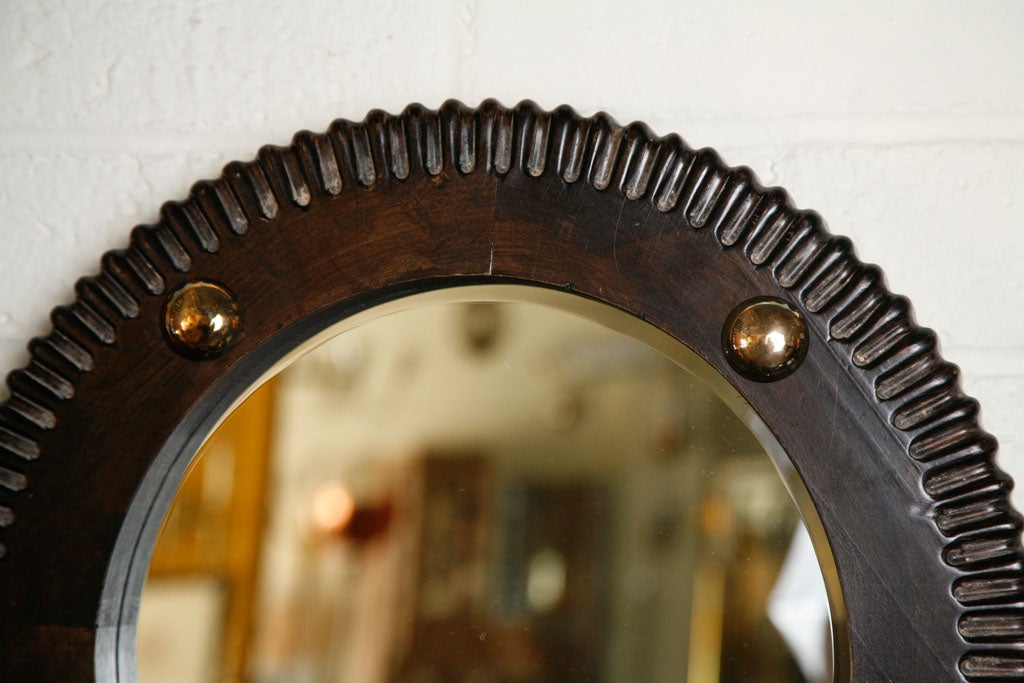 Nautical Style Gear Style Mirror at 1stDibs