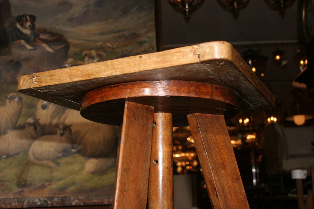 French Rotating Sculpture Stand at 1stDibs