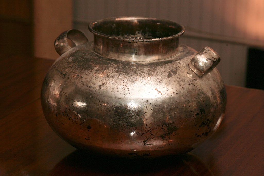 Peruvian Silver Pot at 1stDibs