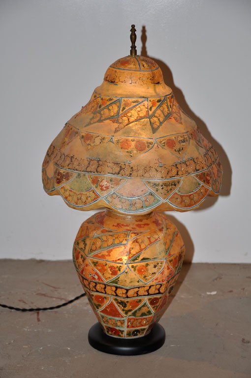Vintage Camel SkinTable Lamp at 1stDibs | camel lamps for sale, camel ...