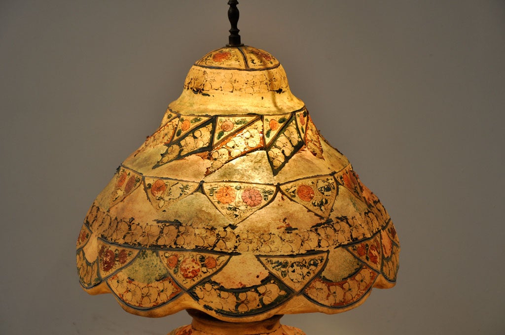 Vintage Camel SkinTable Lamp at 1stDibs | camel lamps for sale, camel ...