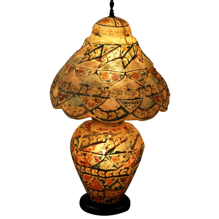 Vintage Camel SkinTable Lamp at 1stDibs | camel lamps for sale, camel ...