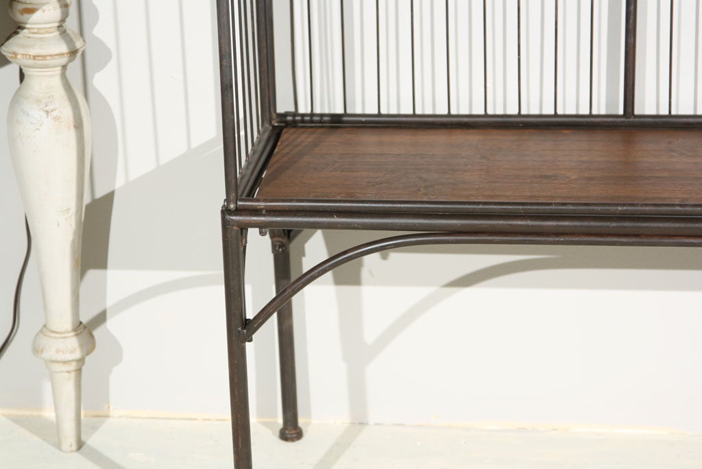Metal Etagere Bookcase at 1stDibs