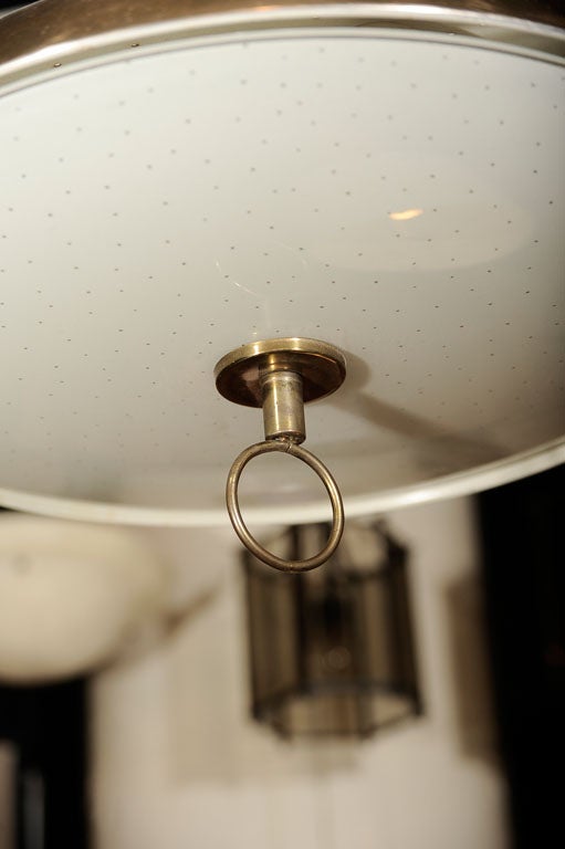 Lightolier Adjustable Height Brass Light Fixture at 1stDibs ...