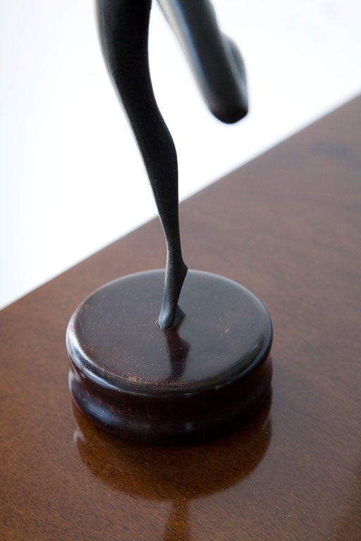 Bronze Hagenauer Dancing Figure at 1stDibs