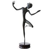 Bronze Hagenauer Dancing Figure at 1stDibs