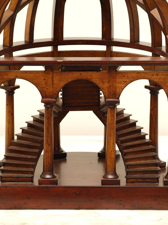 Wooden Architectural Staircase Model at 1stDibs