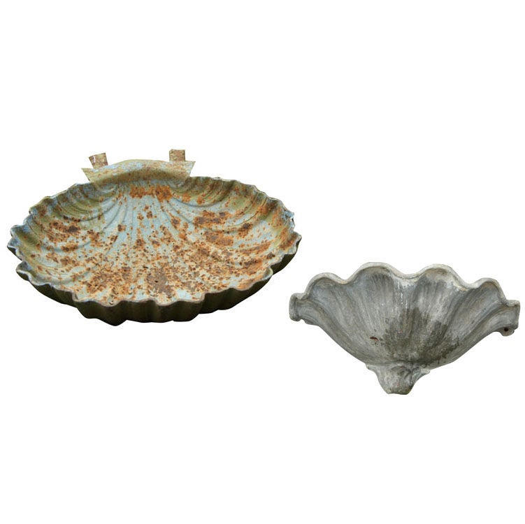 Two Shell Basins at 1stDibs