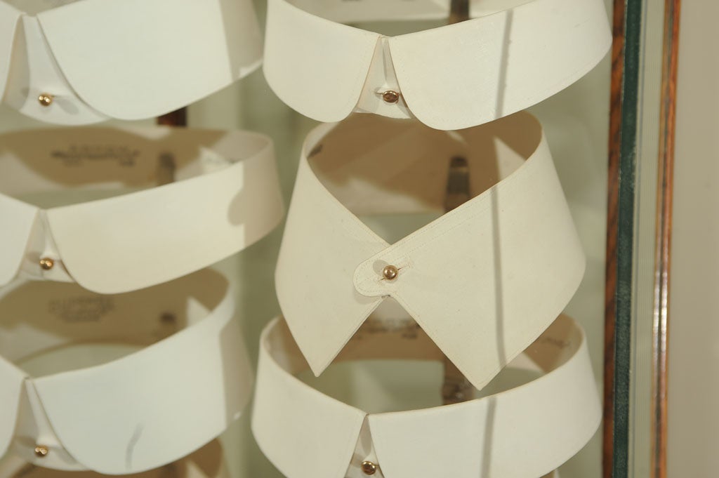 Antique Men's Collar Display at 1stDibs | dog collar display stand ...