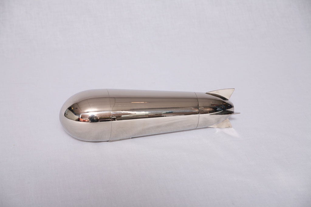 Zeppelin Cocktail Shaker c. 1930's at 1stDibs | zeppelin cocktail ...
