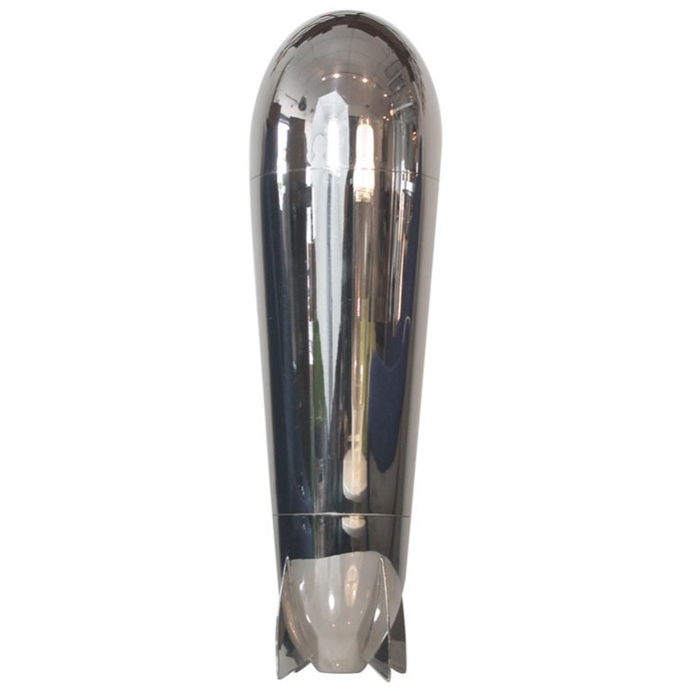 Zeppelin Cocktail Shaker c. 1930's at 1stDibs