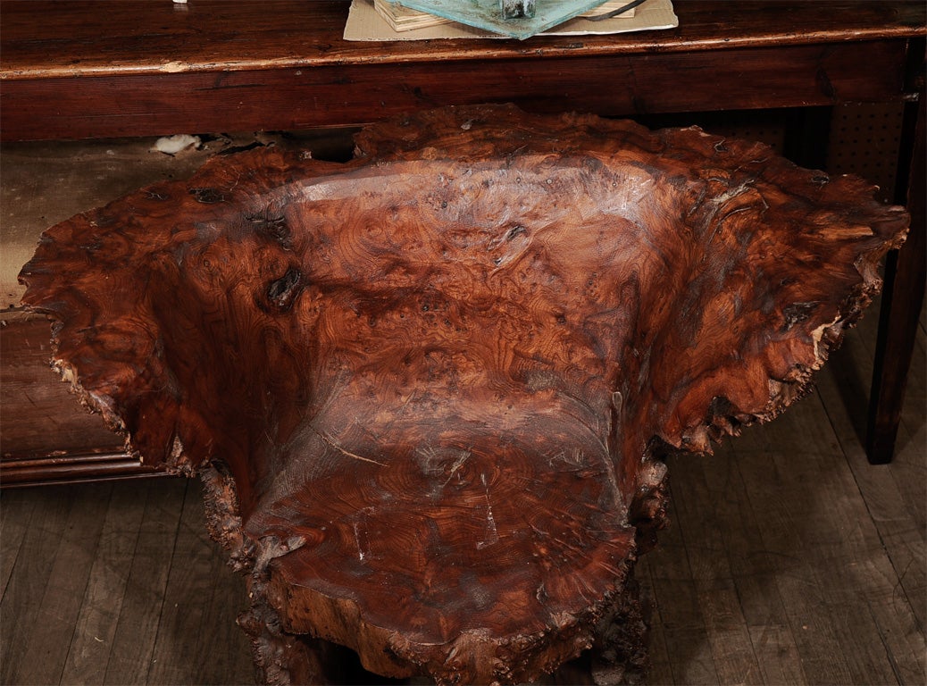 Burl Wood Chair at 1stDibs | burl wood chairs, burl chair