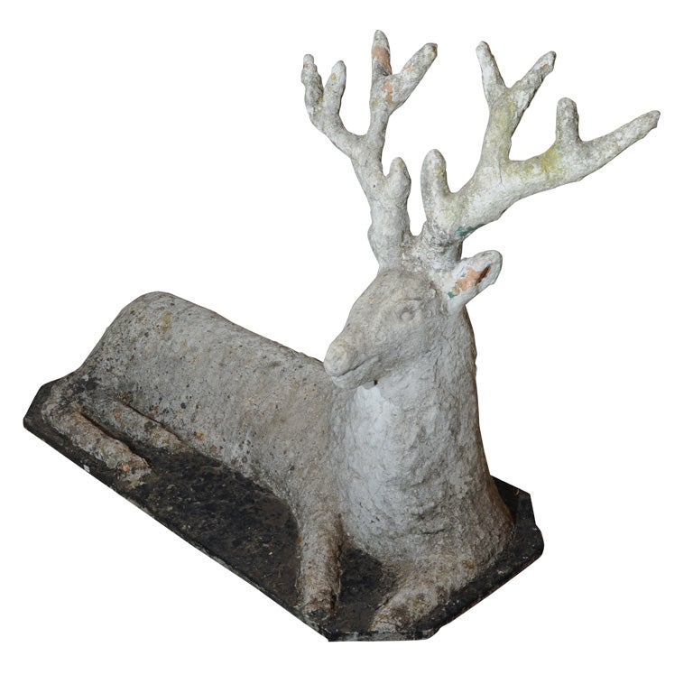 Concrete Deer at 1stDibs
