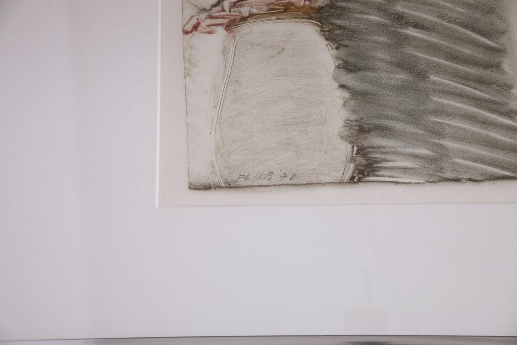 'Fragmentary View' Monotype Art by Matt Phillips, 1970s For Sale at ...