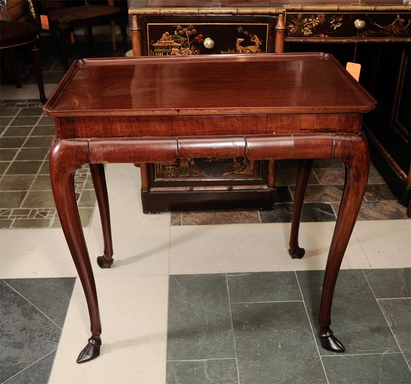 Rare Queen Ann Tea Table at 1stDibs