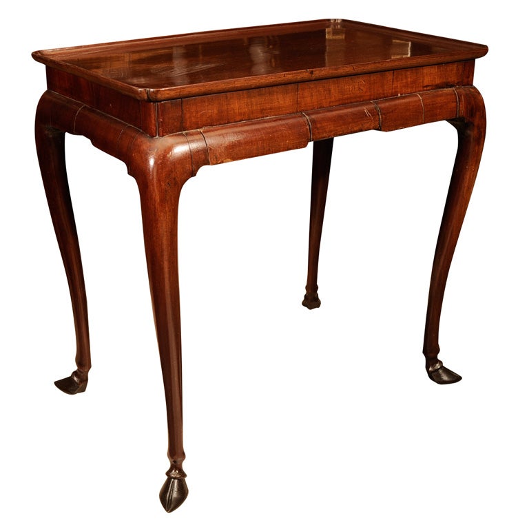 Rare Queen Ann Tea Table at 1stDibs