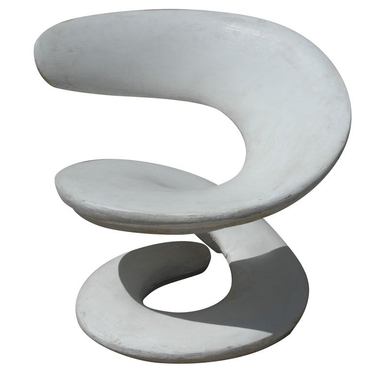 La Spiral chair by Louis Durot at 1stDibs