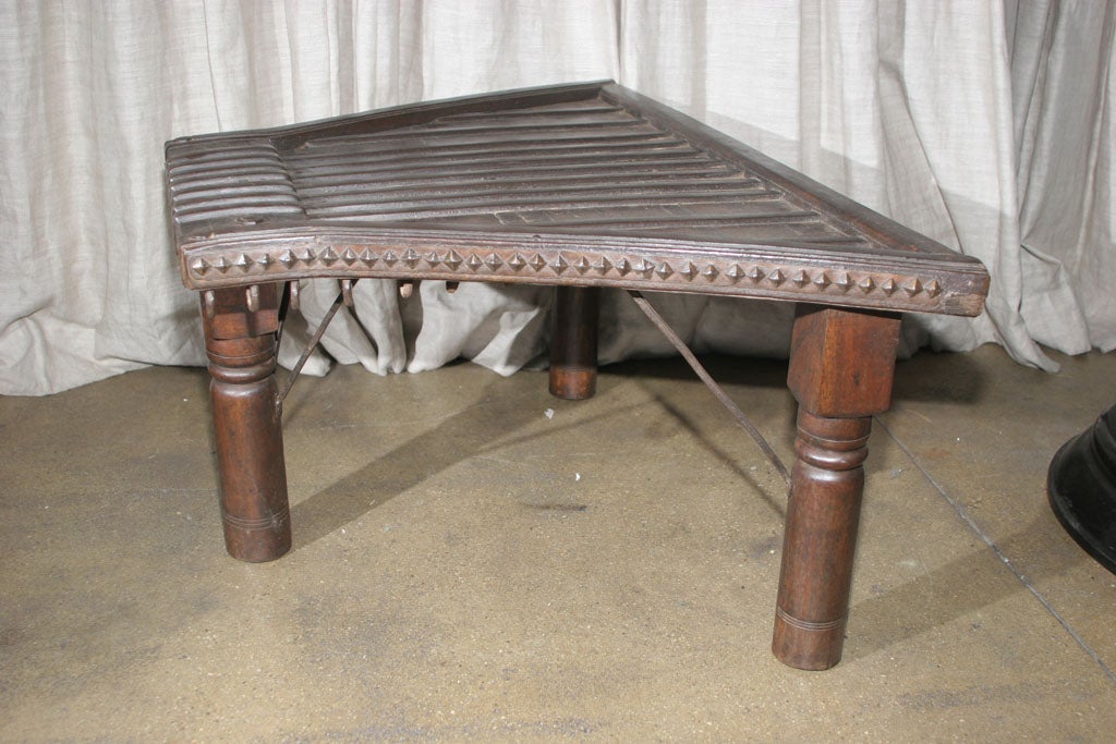 Mandolin Ox Cart Table at 1stDibs | indian ox cart coffee table