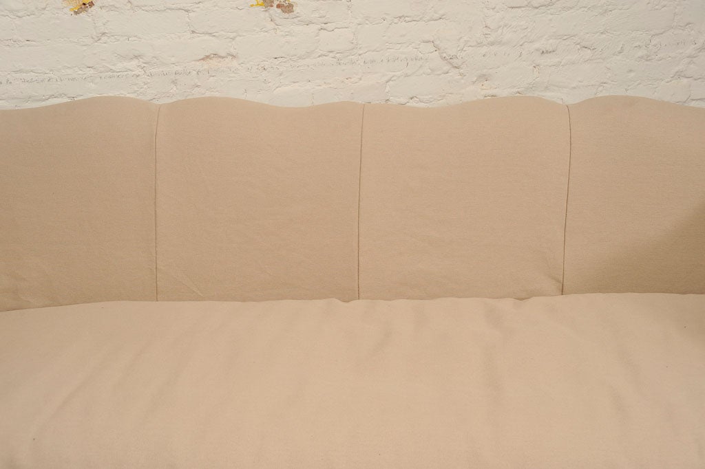 Wavy Backed Sofa at 1stDibs