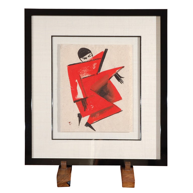 Avant-garde costume sketches III at 1stDibs