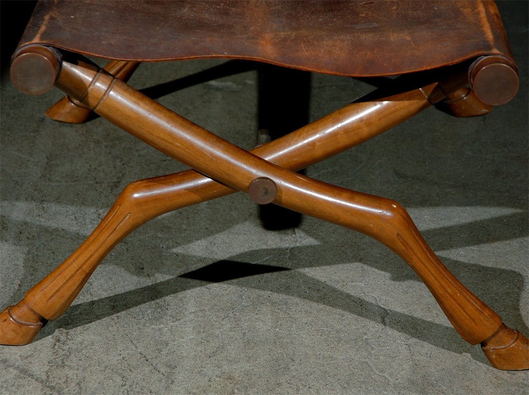 Robsjohn Gibbings by Saridis of Athens MK Diphros Okladias Stool at ...