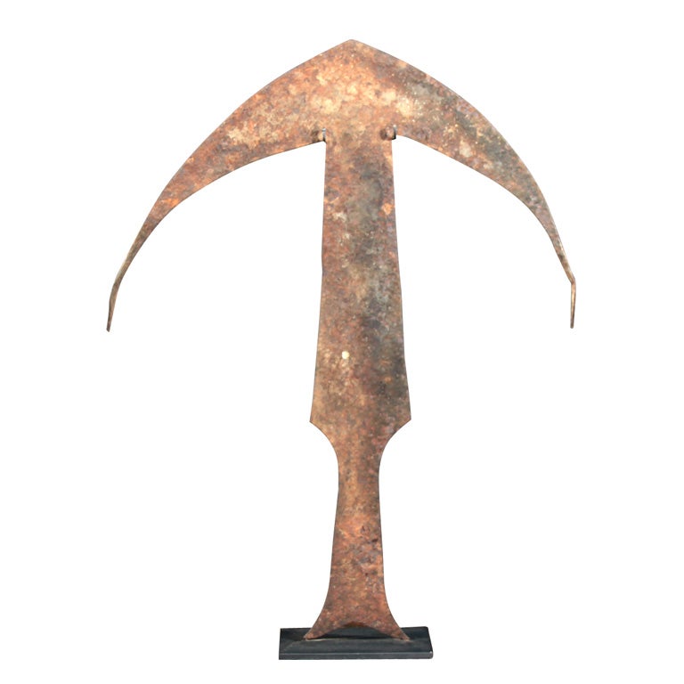 African Iron Currency Form For Sale at 1stDibs