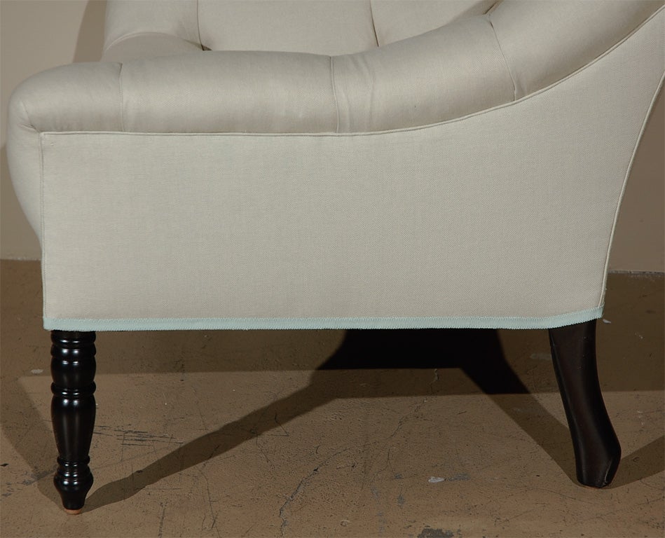 Hollyhock's Sister Parish Chair at 1stDibs