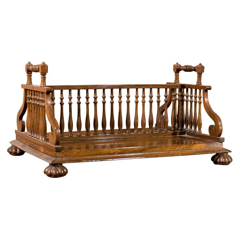 Period Regency Book Carrier For Sale at 1stDibs