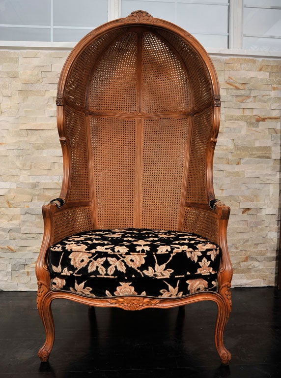 Pair of Porters Chairs by Weiman, Hooded Chair at 1stDibs | hooded ...