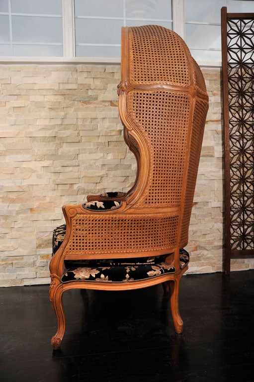 Pair of Porters Chairs by Weiman, Hooded Chair at 1stDibs | hooded ...