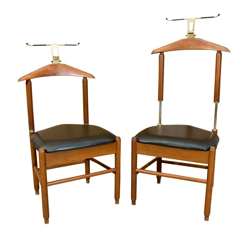 Pair of Articulating Valet Chairs For Sale at 1stDibs
