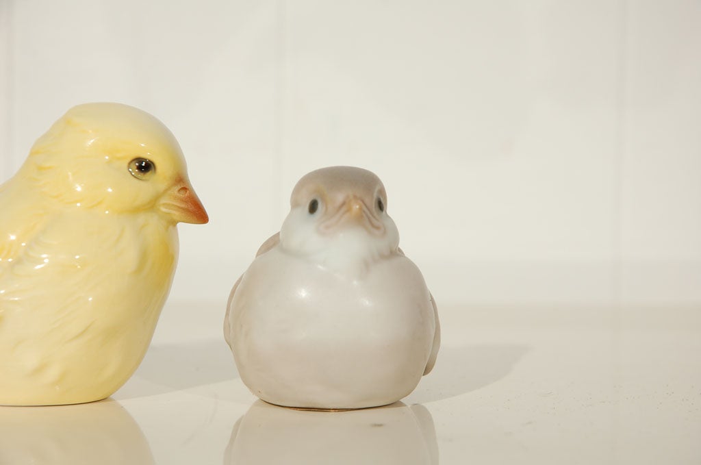 Collection of 4 German Ceramic Birds at 1stDibs
