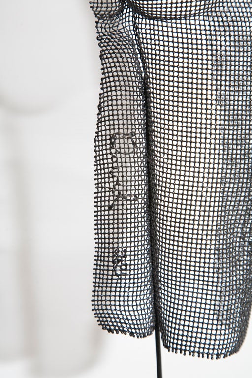 Black Mesh Wire Torso Sculpture at 1stDibs | mesh wire sculpture