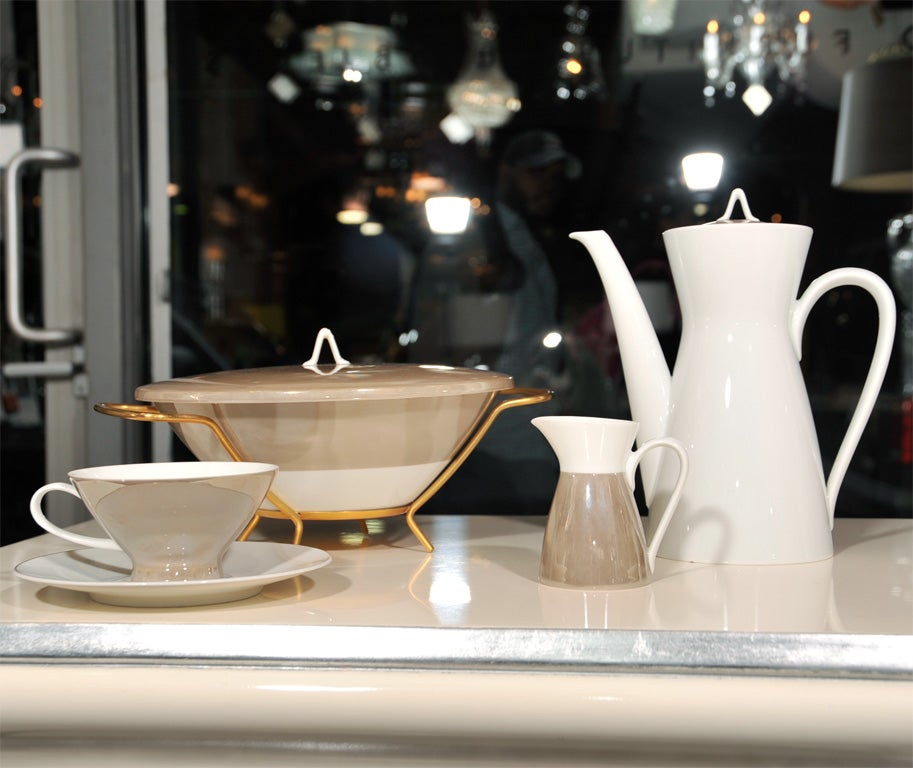 Modernist Set of Rosenthal China designed by Raymond Loewy at 1stDibs Modernist Set of Rosenthal China designed by Raymond Loewy at 1stDibs