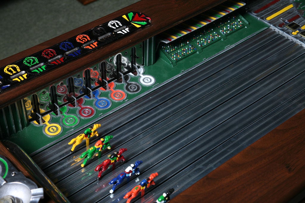 A Bakers Pacers Horse Race slot machine For Sale at 1stDibs | horse ...