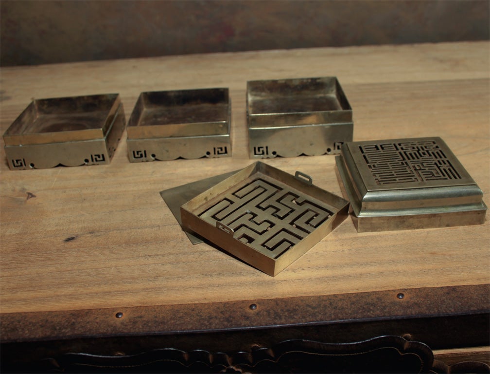 Chinese Incense Clock For Sale at 1stDibs | incense clocks, incense ...